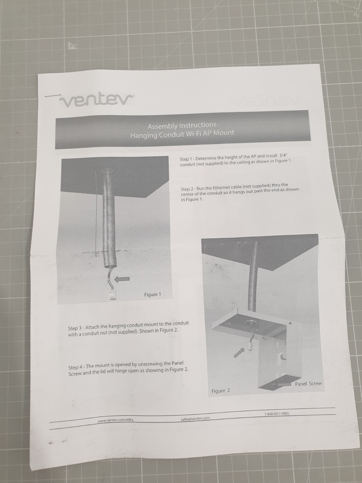 Ventev TW-HC-MNT Hanging WiFi AP Mount 211234 | eBay.de