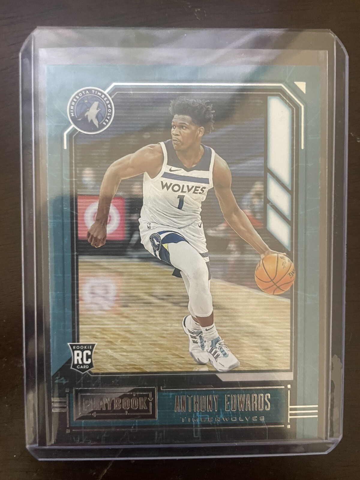 2020-21 Chronicles Playbook Anthony Edwards Rookie Card RC #167 ...