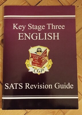 Key Stage 3 English SATS Revision Guide CGP excellent Unused Condition ...