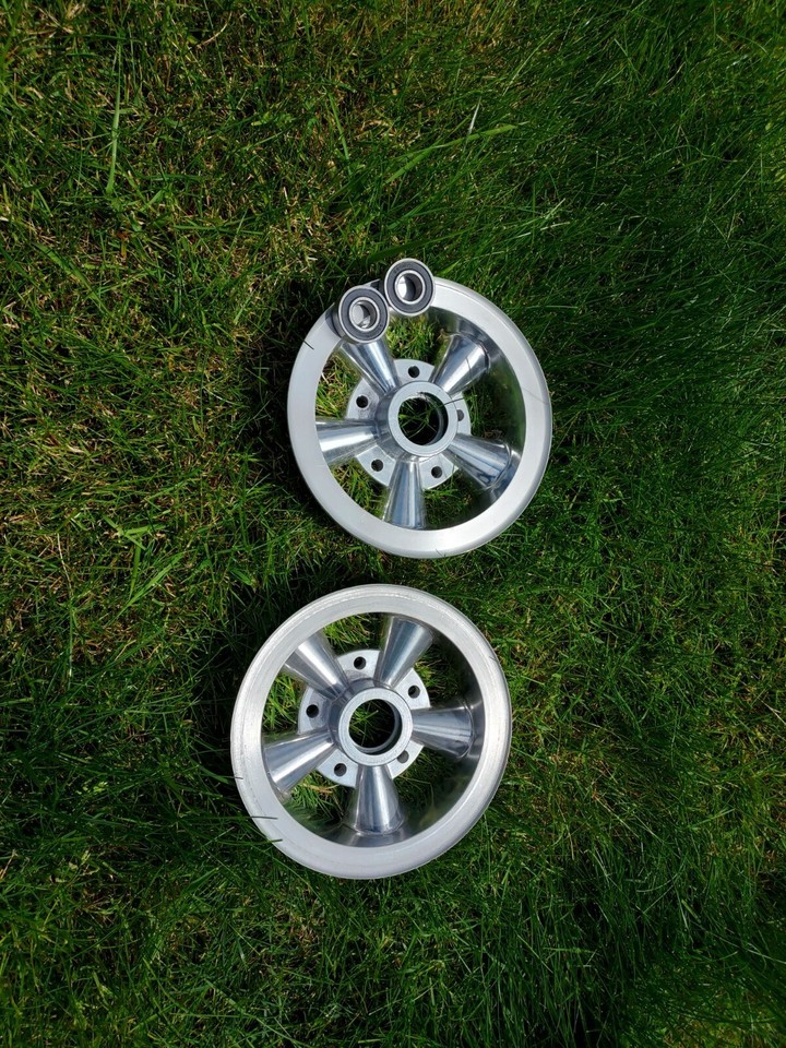 OUR CRAGER LIKE WHEEL MACHINED MICKEY THOMPSON MINI BIKE VERY CLOSE | eBay