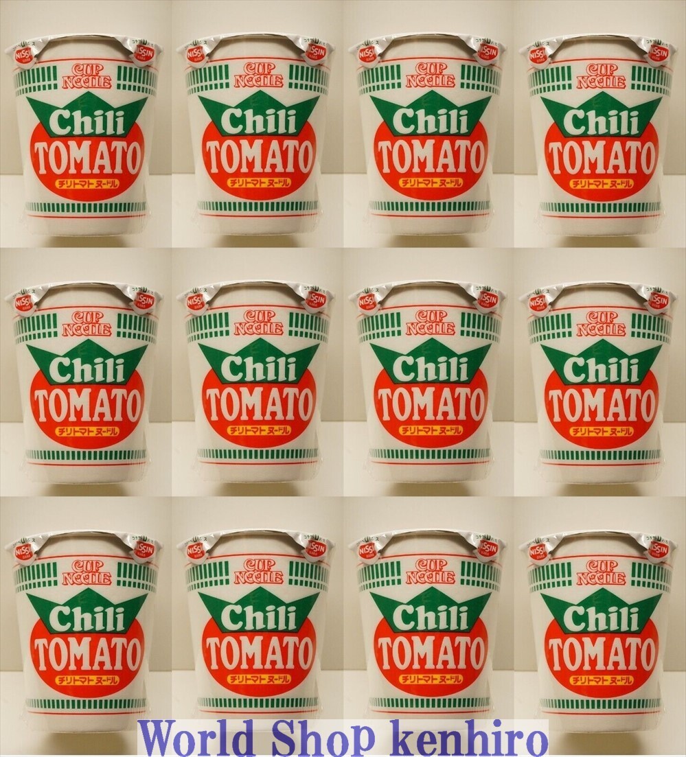 NISSIN CUP NOODLE CHILI TOMATO 76G X 12 1 PACK INSTANT RAMEN SWEETNESS SOUR NEW | eBay