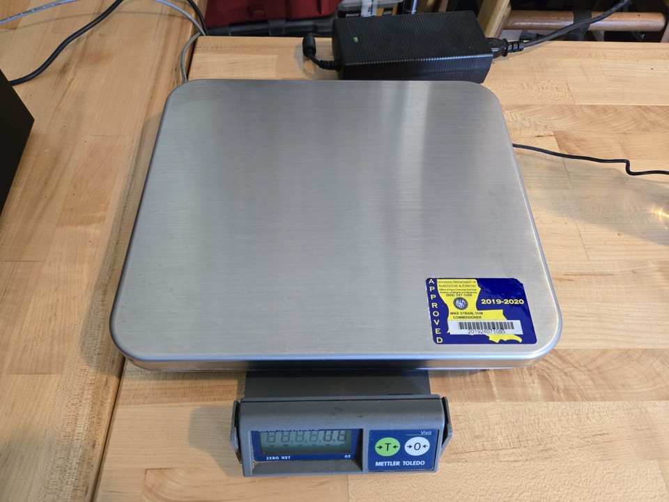 Mettler Toledo Ariva S-13 30lb Digital POS Scale w/ Display and AC ...