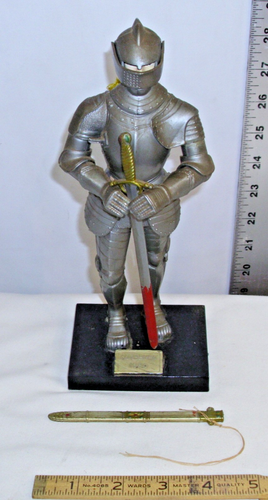AURORA SILVER KNIGHT FIGURE MODEL KIT BUILT UP 1958 | eBay