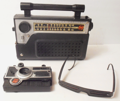 1964 Mattel Agent Zero M Secret Agent *RADIO RIFLE, CAMERA PISTOL ...