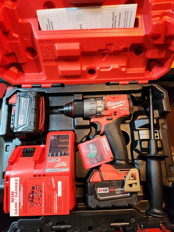 ⭐️NEW⭐️ Milwaukee M18 FUEL GEN 4 Hammer Drill Kit 2904-22 45242637737| eBay
