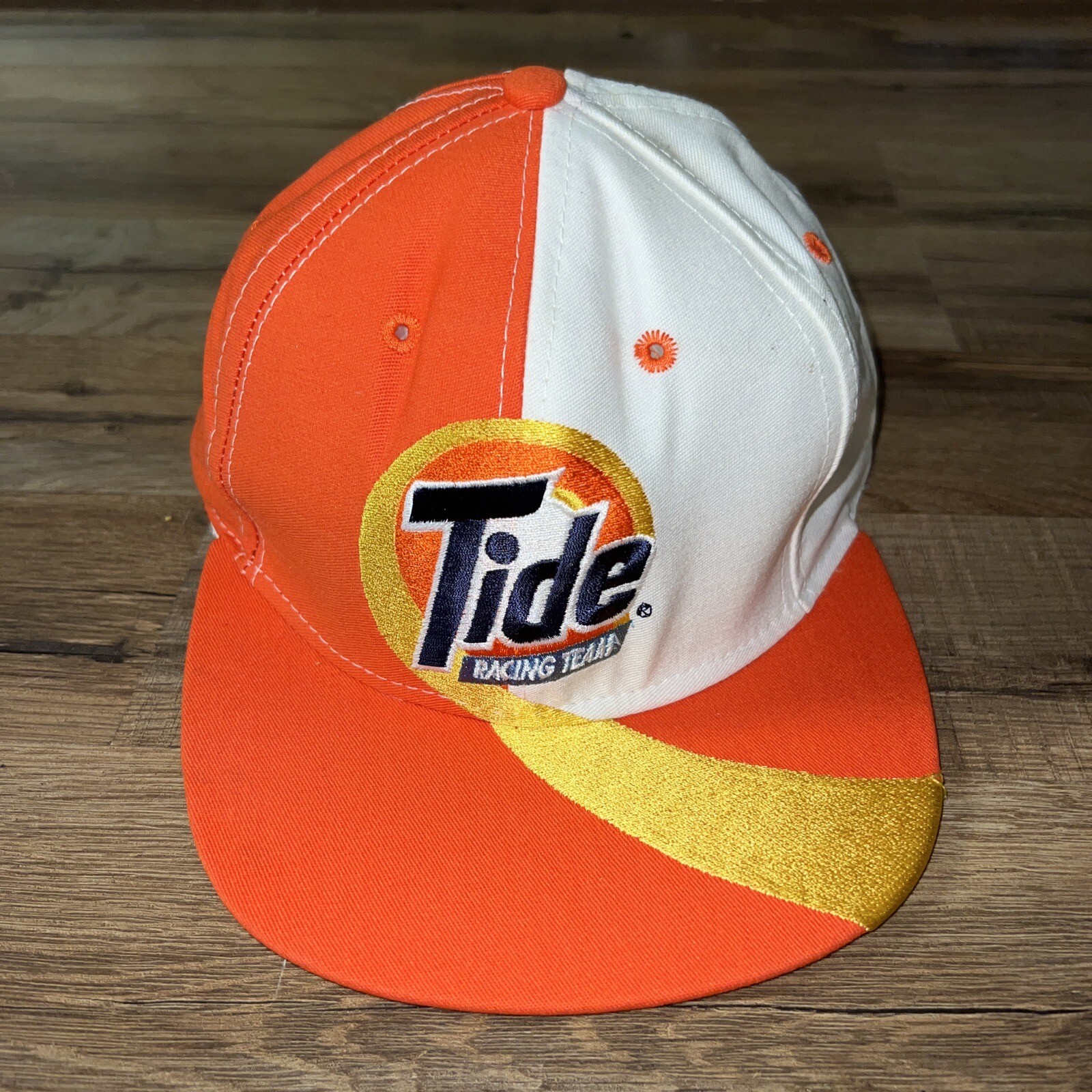 Vintage NASCAR Tide Racing Team Patch Snapback Trucke… - Gem