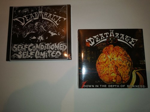 DEATHRAGE CD DIGIPAK LOT OF TWO FACTORY SEALED NEW 1988/1990/2014 ...