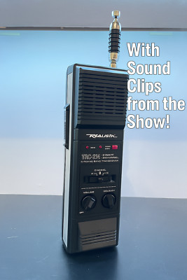 Realistic TRC-214 - Stranger Things Walkie Talkie w/ SOUNDS! | eBay