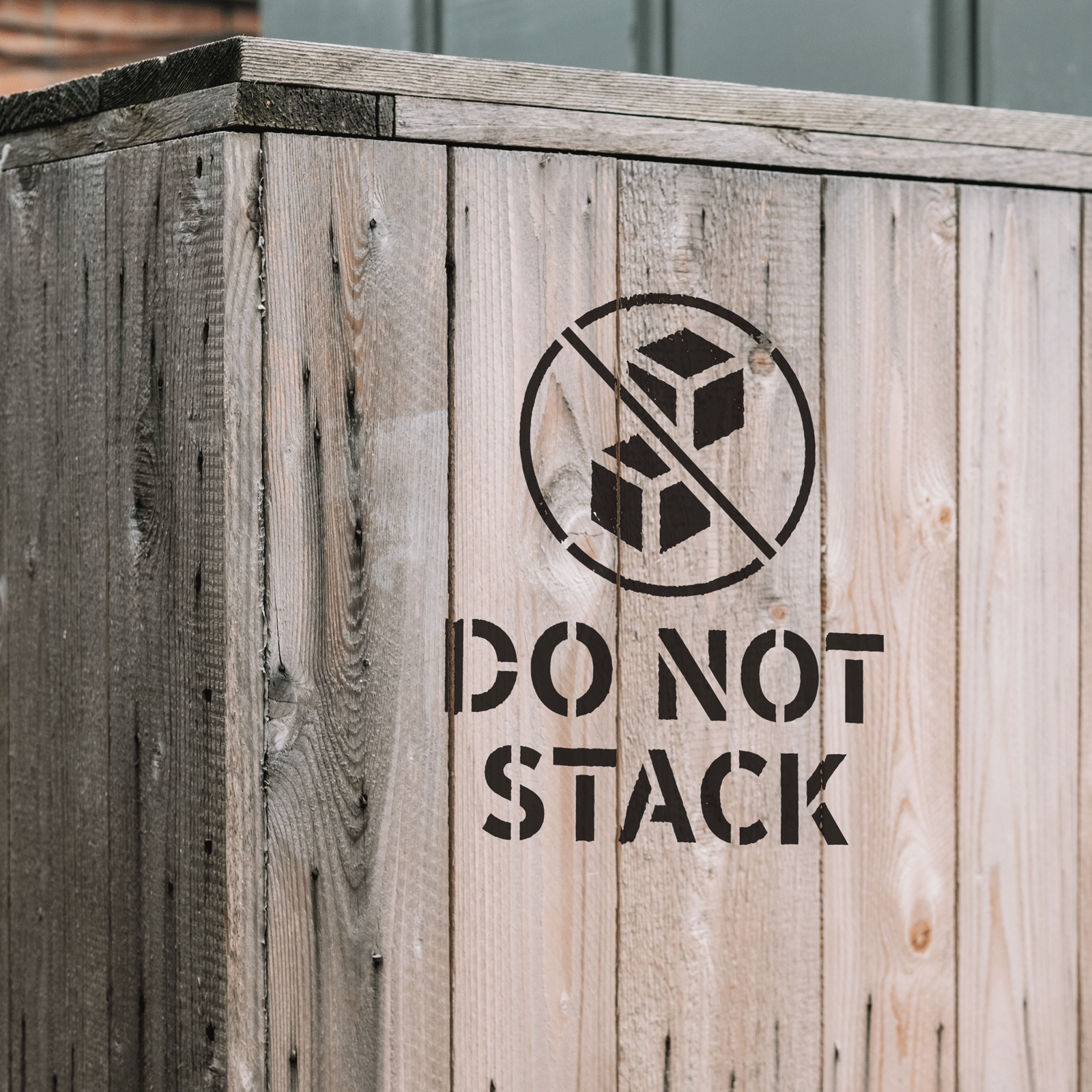 Do Not Stack Stencil - Durable & Reusable Mylar Stencils | eBay