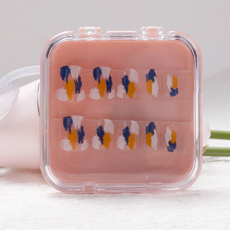 Empty Nail Art False Nail Tips Sorting Storage Jewelry Box Case ...