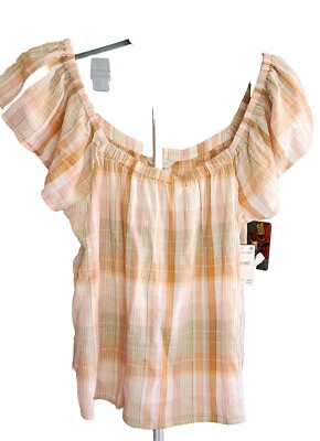 Lucky Brand Ladies Off The Shoulder Blouse (L) | eBay