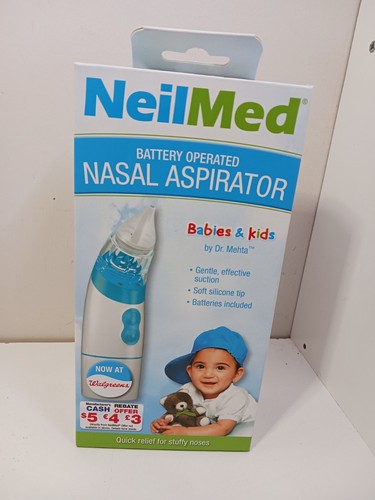NeilMed Battery Operated Nasal Aspirator Babies & Kids By Dr. Mehta ...