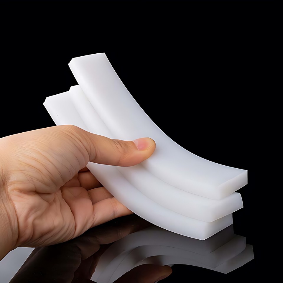 Square Silicone Strip Food Safe High Temperature Silicone Rubber Strip ...