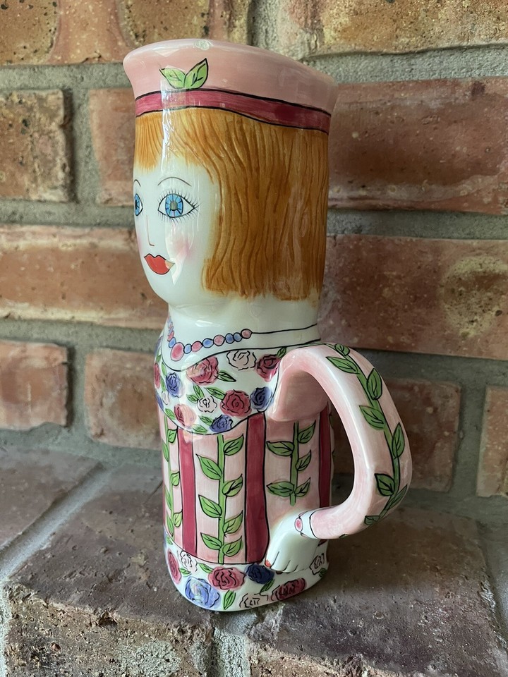 Bella Casa "Connie Coffee” Susan Paley By Ganz Ceramic Coffee Cup Mug ...