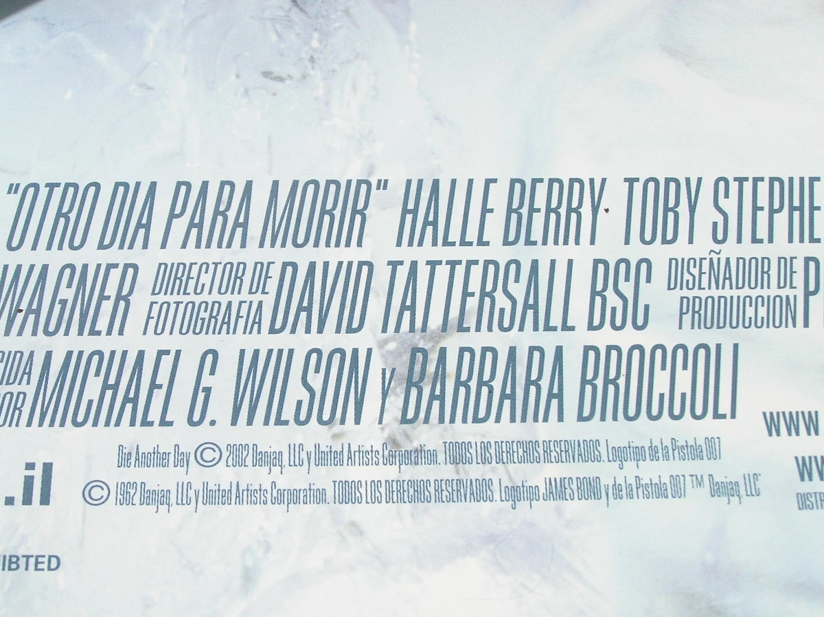 Movie Poster Credit Block