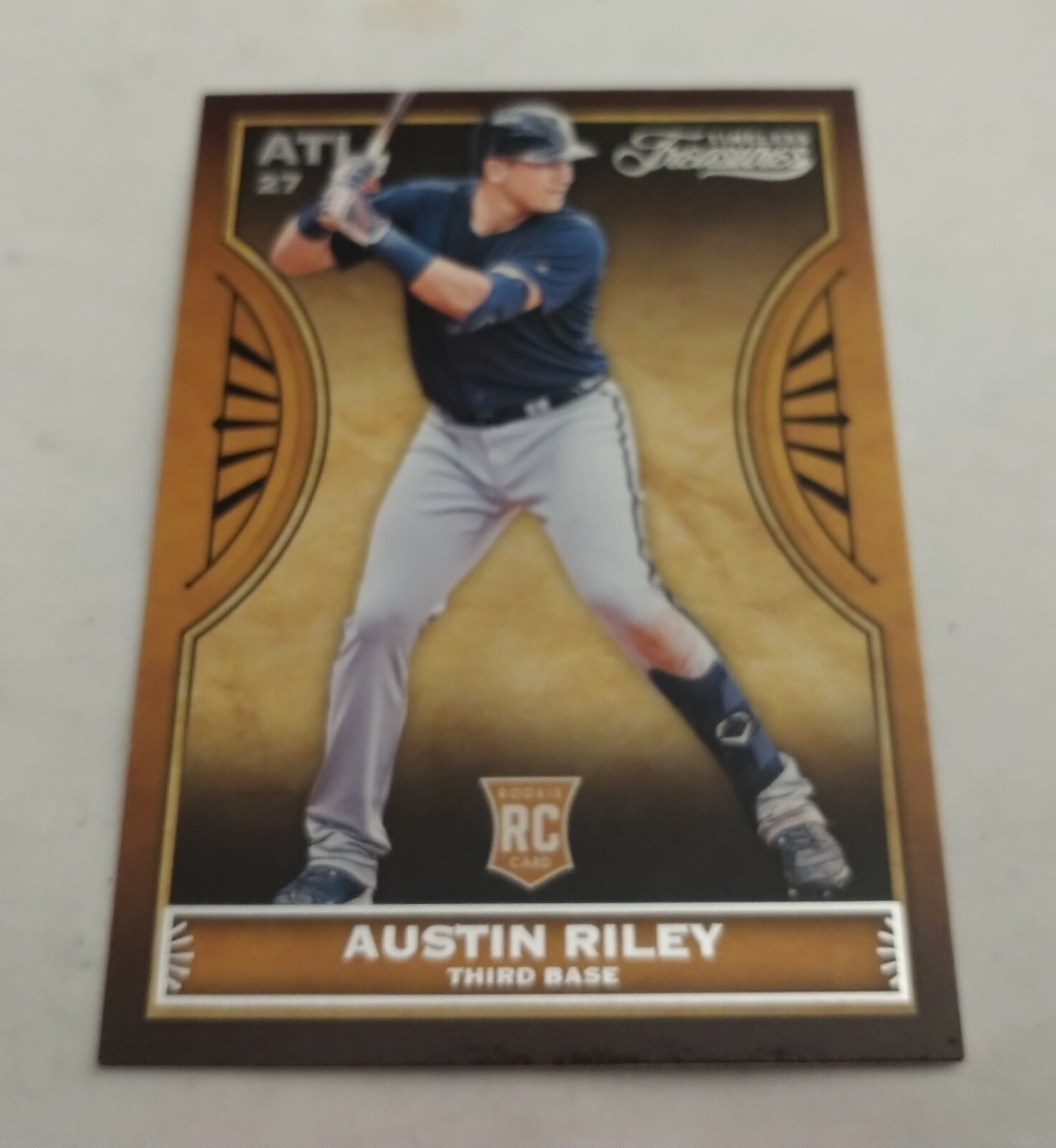 2019 AUSTIN RILEY RC Panini TIMELESS TREASURES Baseball #17 Atlanta ...