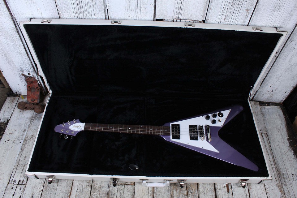 Dean Eric Peterson Electric Guitar Deluxe Hardshell Case for Flying V ...