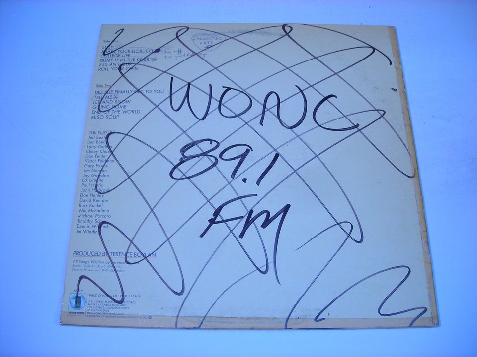 PROMO Terence Boylan Suzy 1980 Stereo LP VG++ | eBay