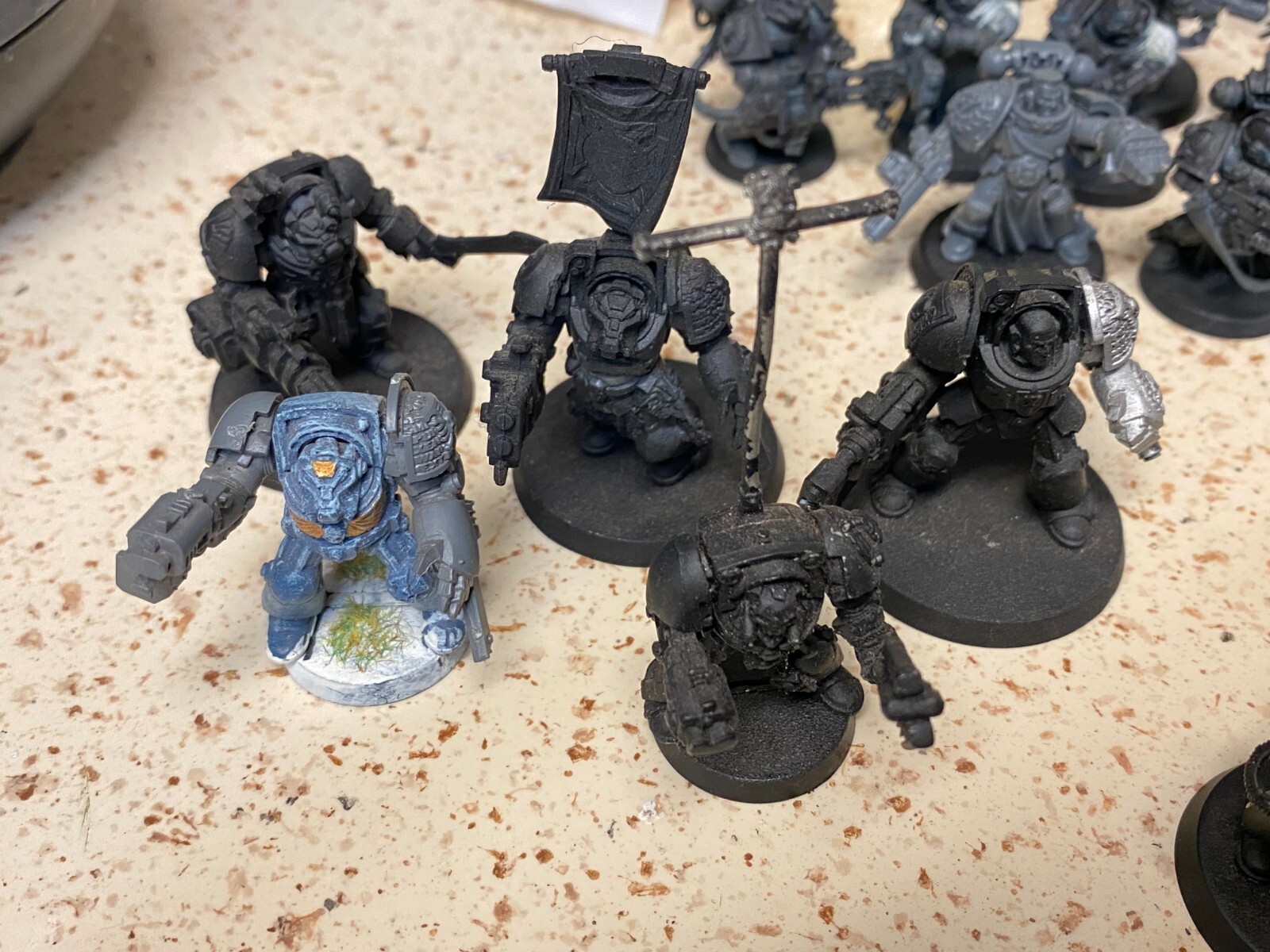 Warhammer 40k 5 Terminators Space Marines Adeptus Astartes | eBay