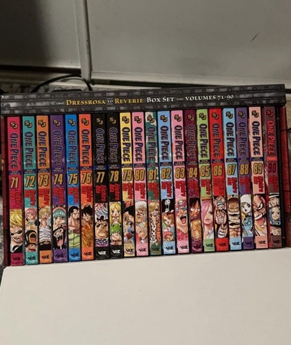 One piece manga box set *no poster* ALL VOLUMES INCLUDED | eBay