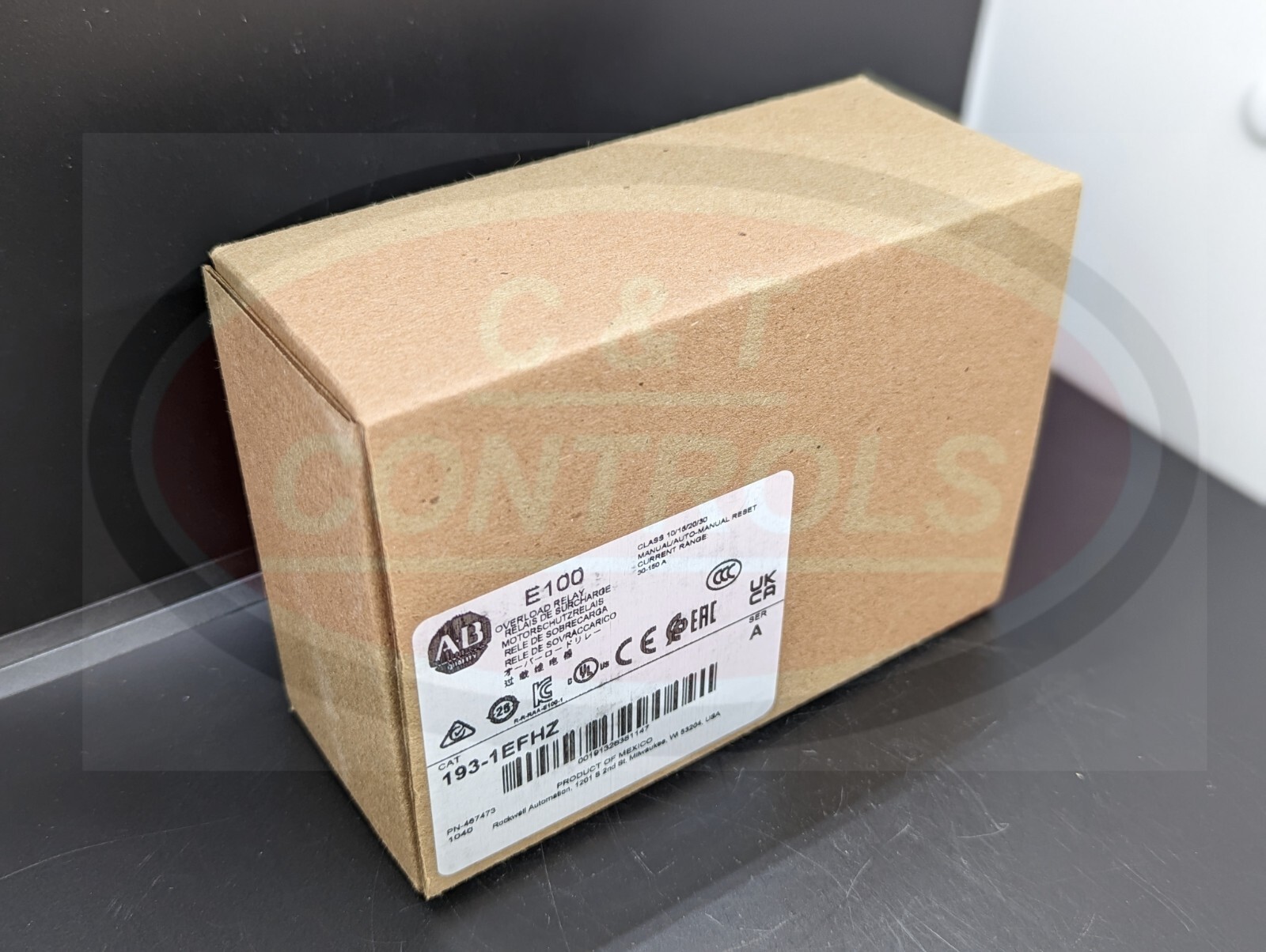 Allen Bradley 193-1EFHZ E100 30-150A Overload Relay New In Box USA ...