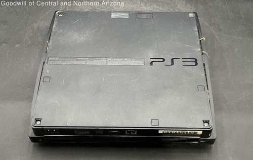 BROKEN Sony Playstation 3 Slim CECH-2001A PS3 Game Console For Parts ...