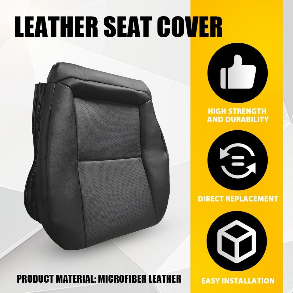 For 2008-2015 Mercedes Benz GLK250 350 Driver Bottom Leather seat cover ...