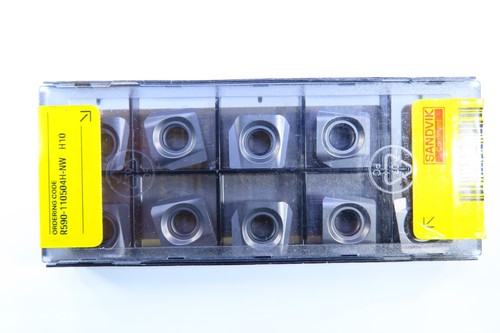 NEW BOX ( 10 PCS ) SANDVIK COROMANT COROMILL R590-110504H-NW H10 ...