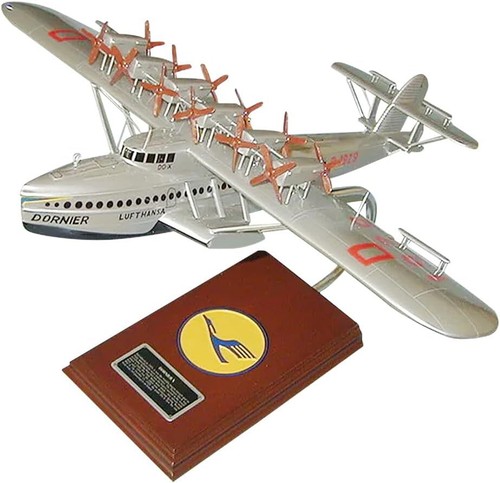 Lufthansa Dornier DO-X Seaplane Desk Display Flying Boat Model 1/100 SC ...