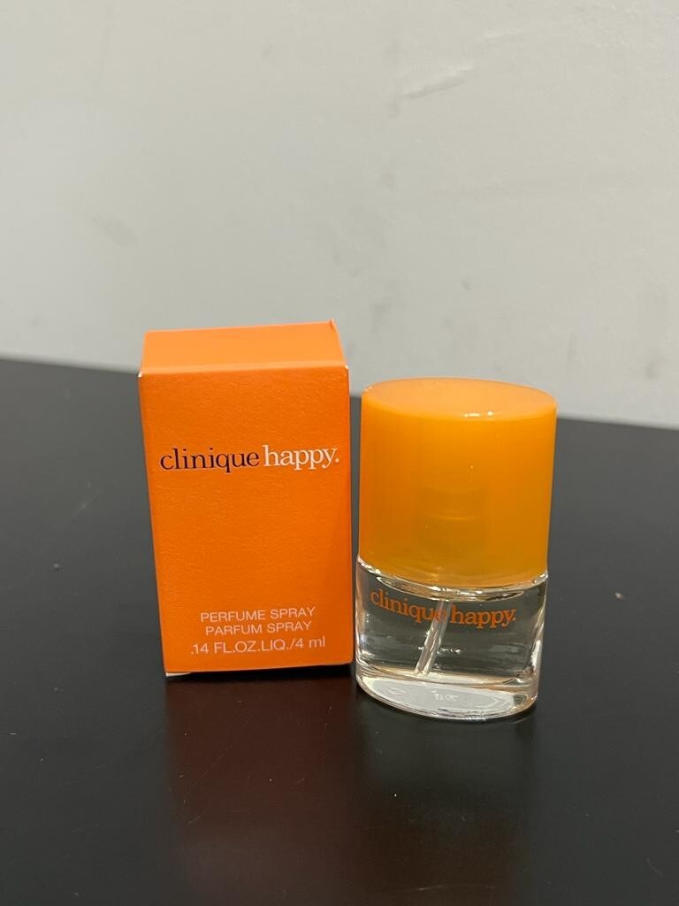 Clinique HAPPY PERFUME SPRAY Eau de Parfum MINI SIZE 4 mL .14 oz NIB | eBay