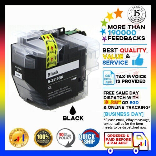 4x YYUDA NoN-OEM LC3319XL LC3317 Ink for Brother MFC-J6530DW J6730DW ...
