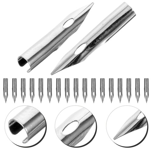30 Pcs Dip Student Pen Replacement Nibs Fountain Calligraphy Markers | eBay