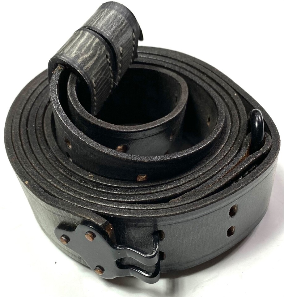 WWII US M1 GARAND RIFLE M1907 LEATHER CARRY SLING-TOP DOWN LEATHER | eBay