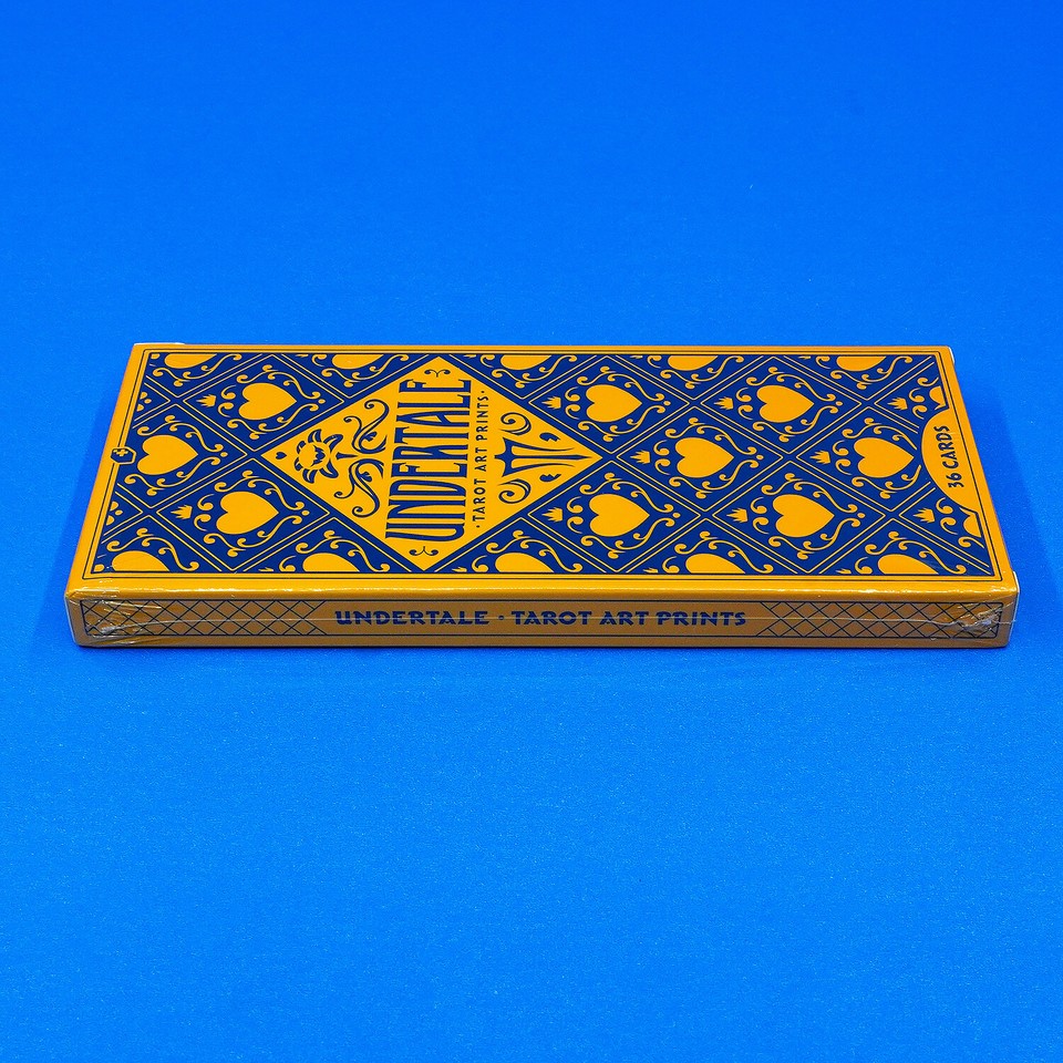 Undertale Tarot Card Deck Art Print Set of 36 Sans Papyrus Flowey ...