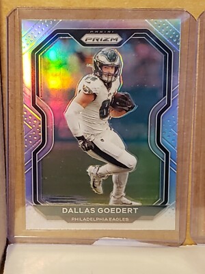Dallas Goedert 2020 Prizm Silver Prizm Card Philadelphia Eagles Tight ...