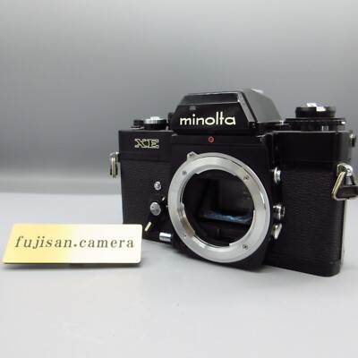 [Very Good] Minolta XE 35mm SLR Camera Black Only From Japan 215002 | eBay