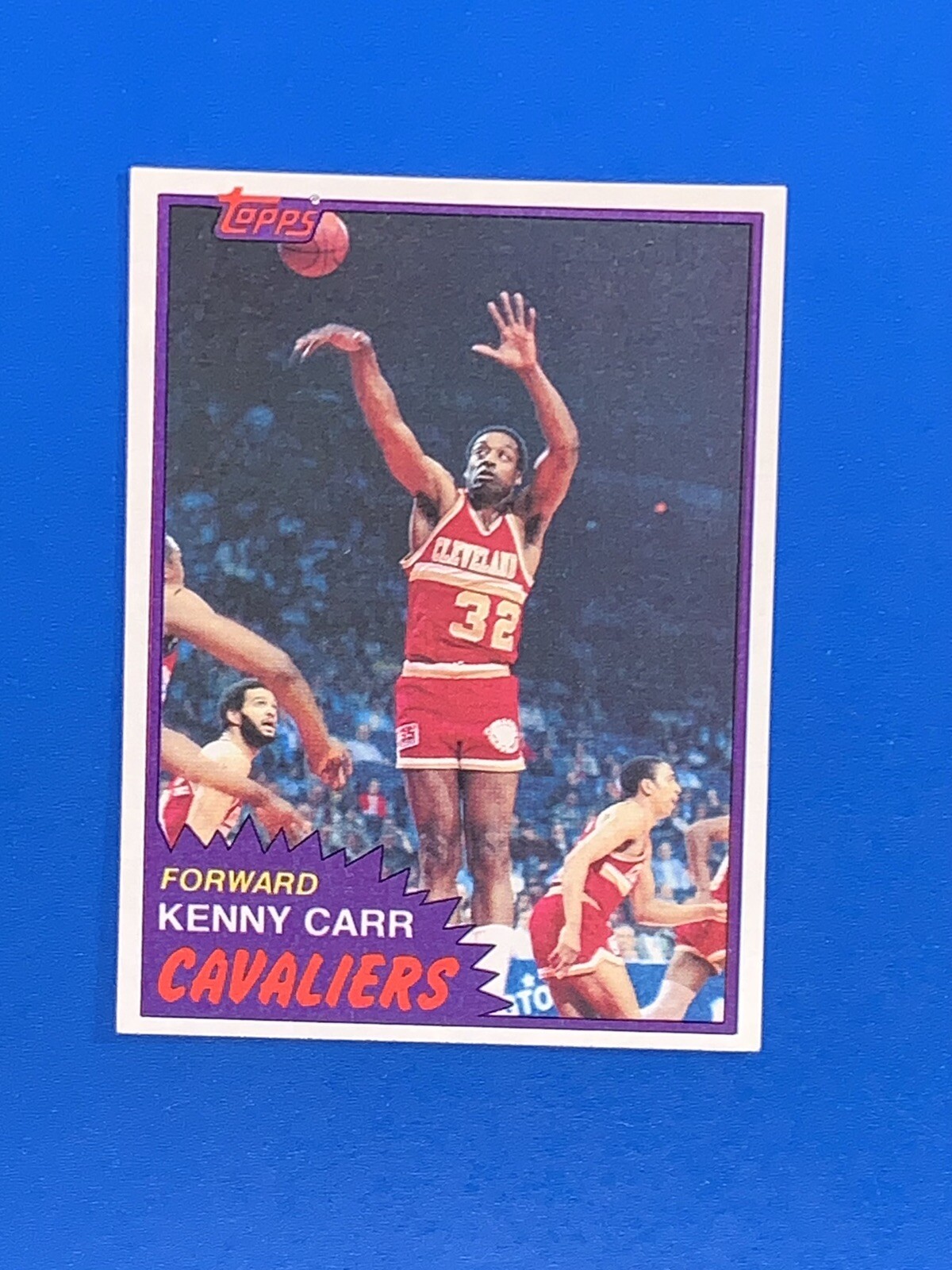 1981-82 Topps Kenny Carr Basketball Card #72 Cleveland Cavaliers Set ...