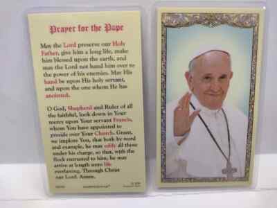 Holy Cards - Pope Holy Card