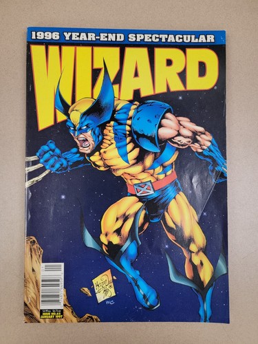 Wizard 1996 Year End Spectacular Magazine Wolverine #65 January 1997 ...