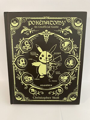 🔥Pokenatomy Unofficial Pokemon Anatomy Guide Book Hardcover *IN HAND ...