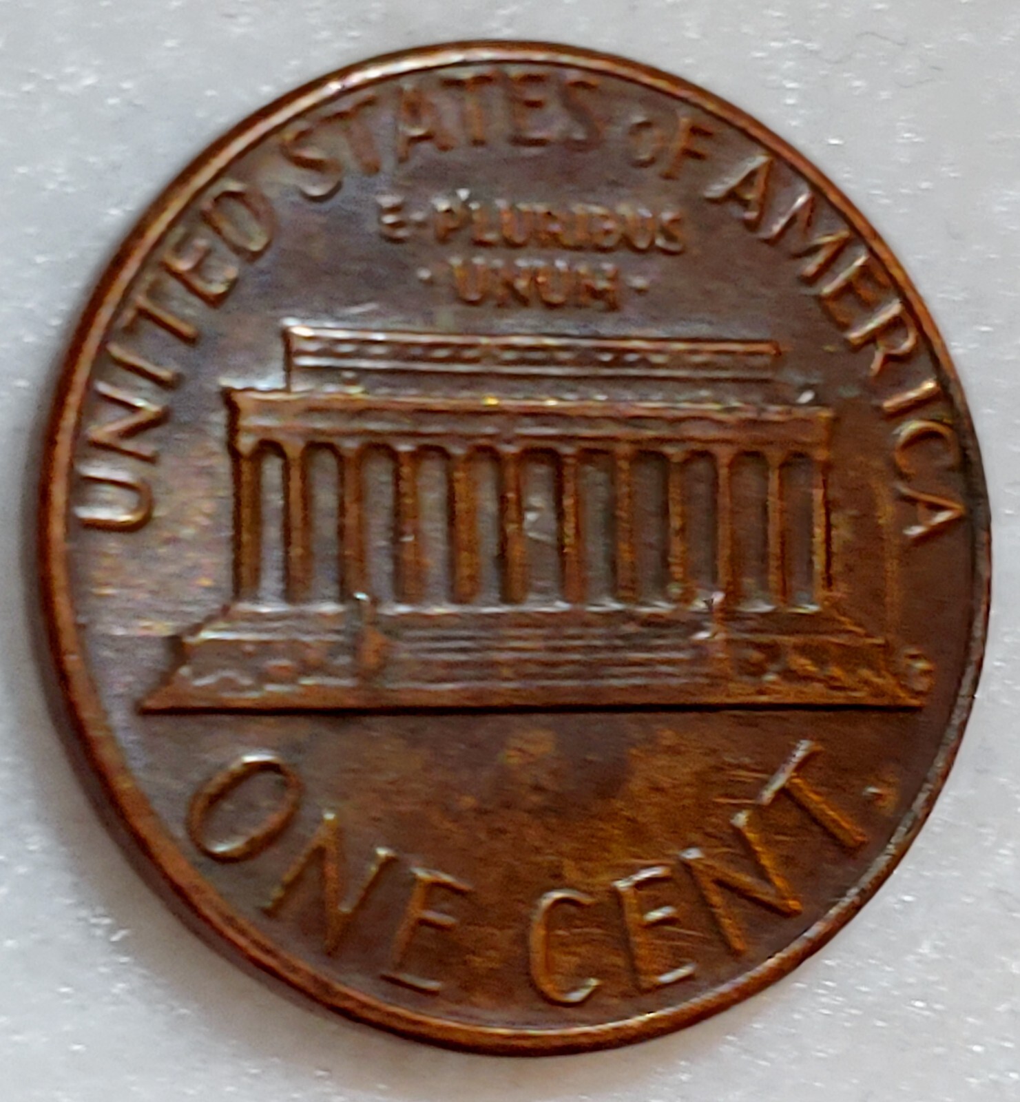 1984 Double mint strike S over D penny cent error coin Ungraded ...