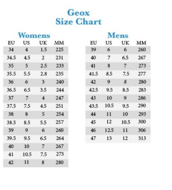 Geox Shoe Size Chart Factory Sale | emergencydentistry.com Geox Shoe Size Chart Factory Sale | emergencydentistry.com