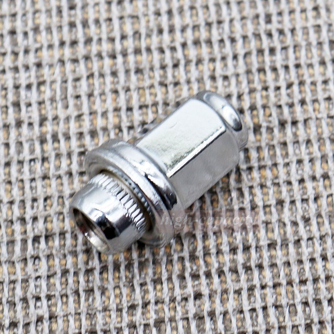 2pcs/set Wheel Lug Stud Hub + Lug Nut For Toyota and Lexus Chrome 90942 ...
