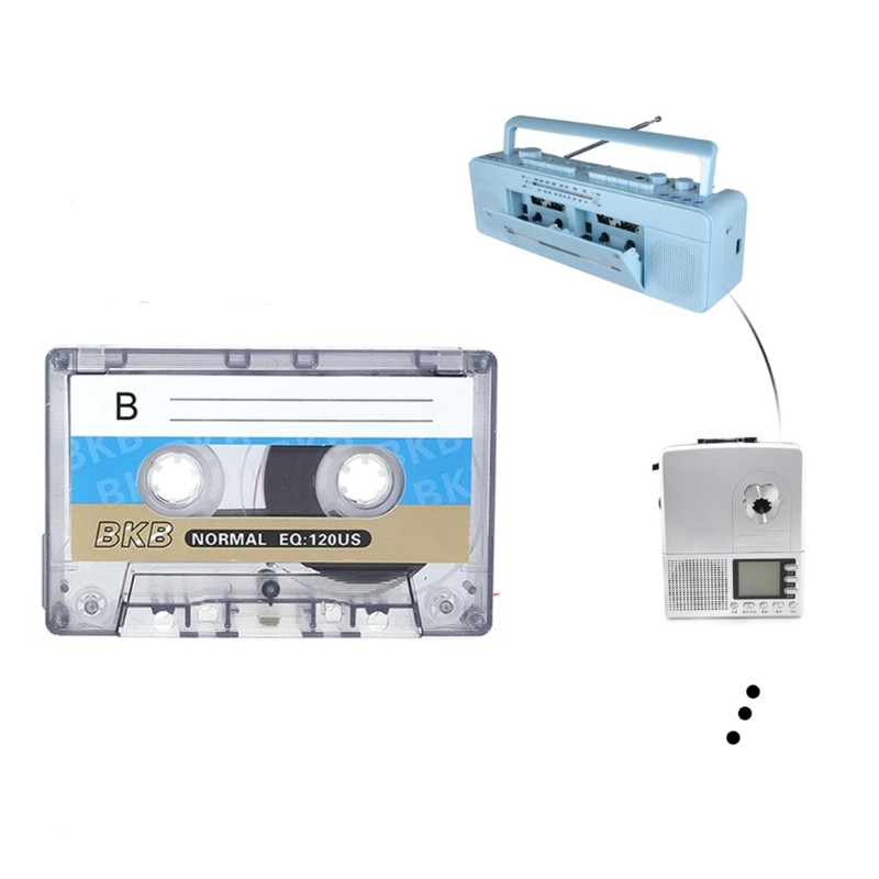 90Minute Standard Cassette Blank Tape Player Empty Tape for Speech ...