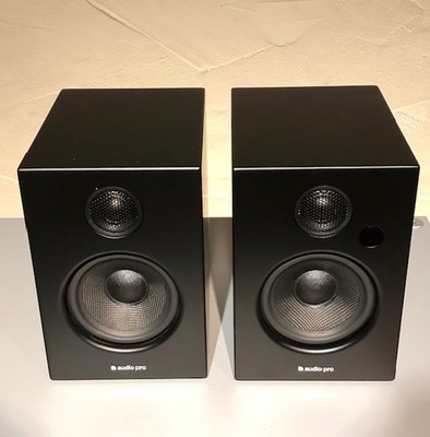 Audiopro Addon T12 Schwarz - Aktiver Regallautsprecher, Paar ...
