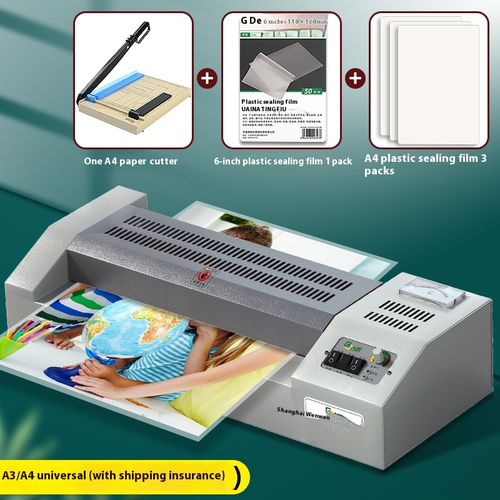 A3/A4 Laminator Photo Document Heat Sealer Automatic Machine for Office ...