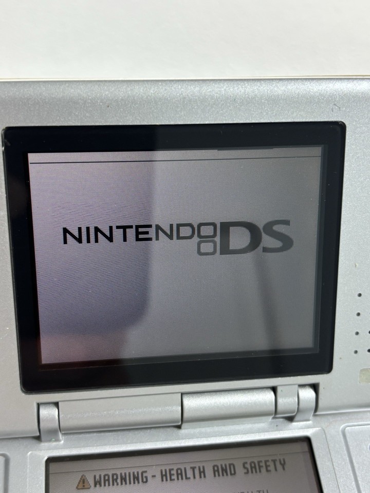 Nintendo DS Original DS Launch Edition Silver DS Handheld System NDS ...