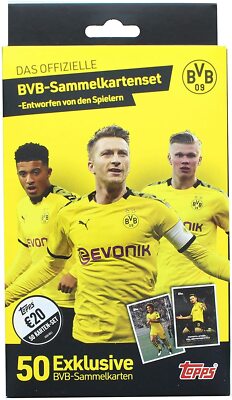 Topps aussuchen Borussia Dortmund 2020 Sammelkarten Set Cards BVB ...