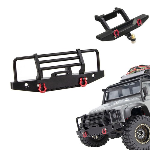 For Traxxas 1/18 TRX4M RC Car Alloy Front/Rear Bumper Upgrade ...