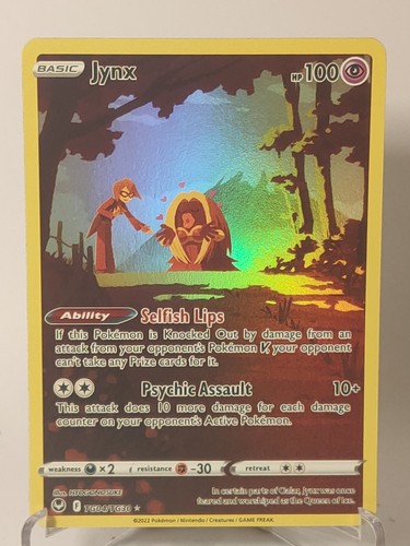 Pokémon TCG Jynx SWSH12: Silver Tempest Trainer Gallery TG04/TG30 ...